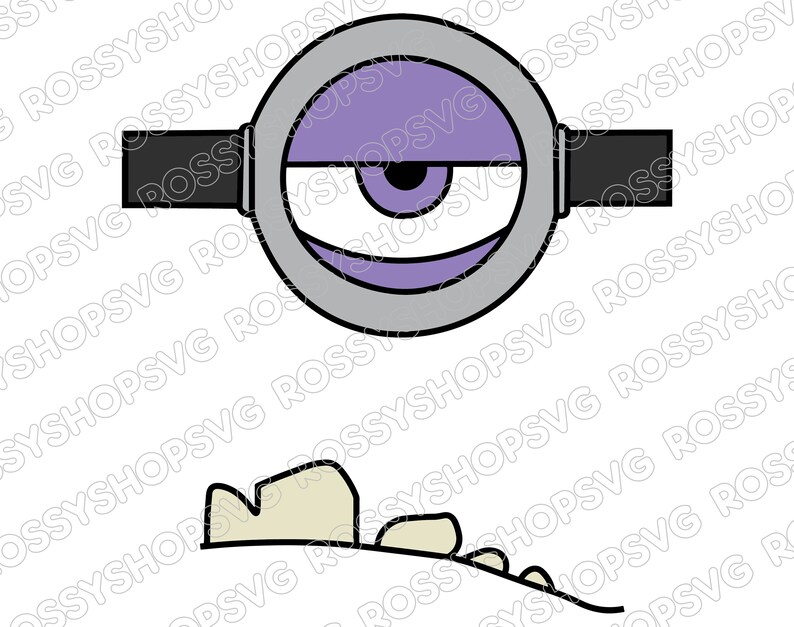 Minion Evil Face Despicable Me SVG PNG PDF / T-shirt Svg / - Etsy New ...