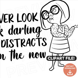 Edna Mode SVG the Incredibles SVG Disneyland Ears Clipart - Etsy Ireland