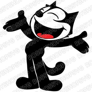 Felix the Cat SVG PNG PDF / T-shirt Svg / Cutting File / - Etsy Australia