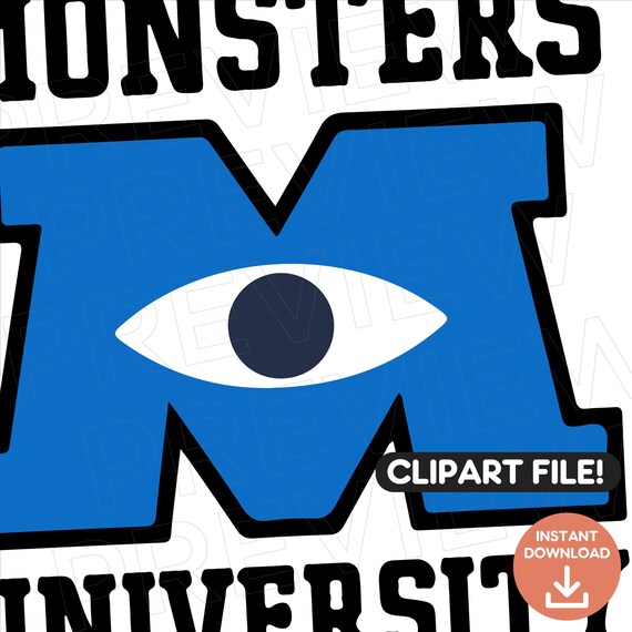 Monsters University Logo Vector