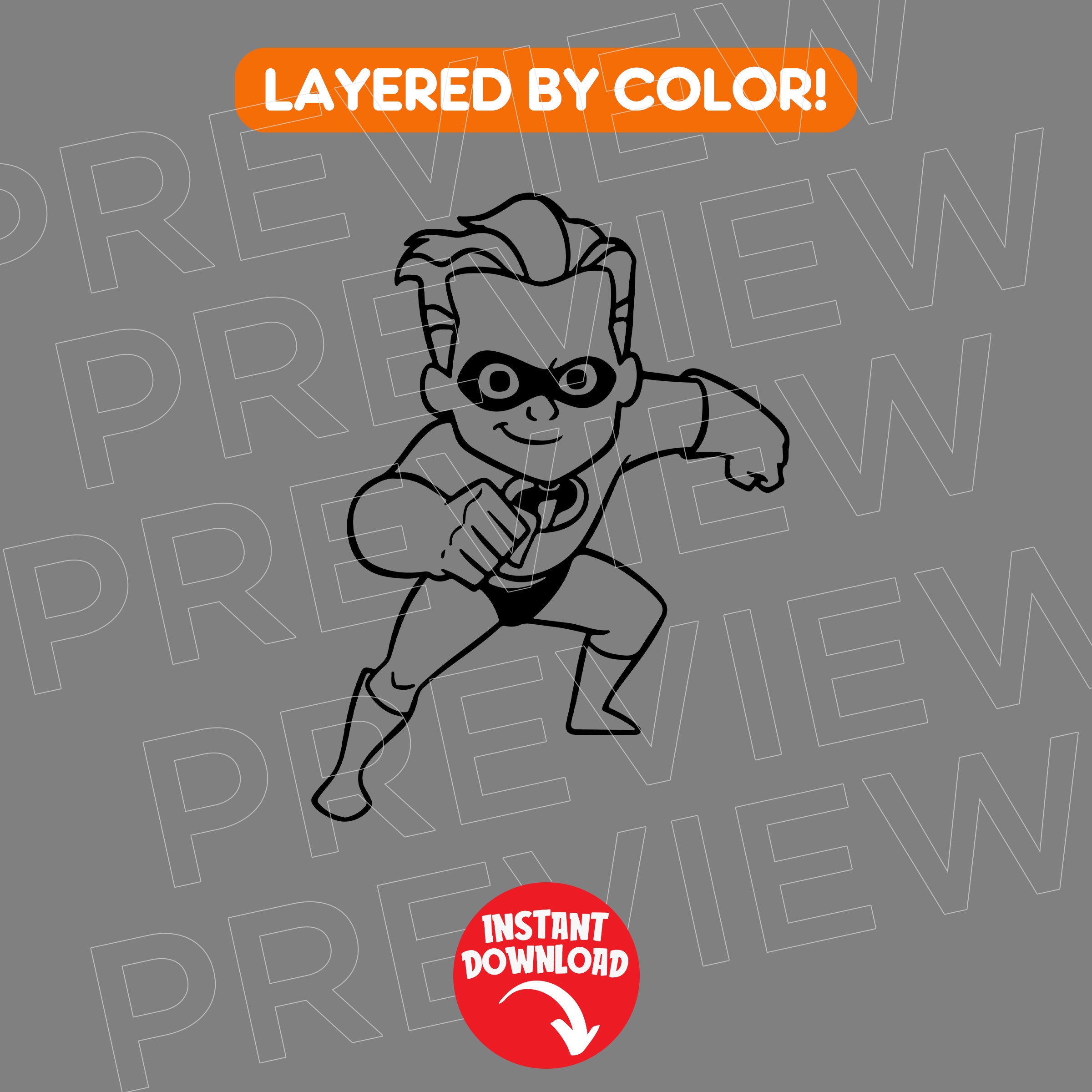 Dash Parr SVG the Incredibles SVG Disneyworld Svg Disneyland - Etsy ...