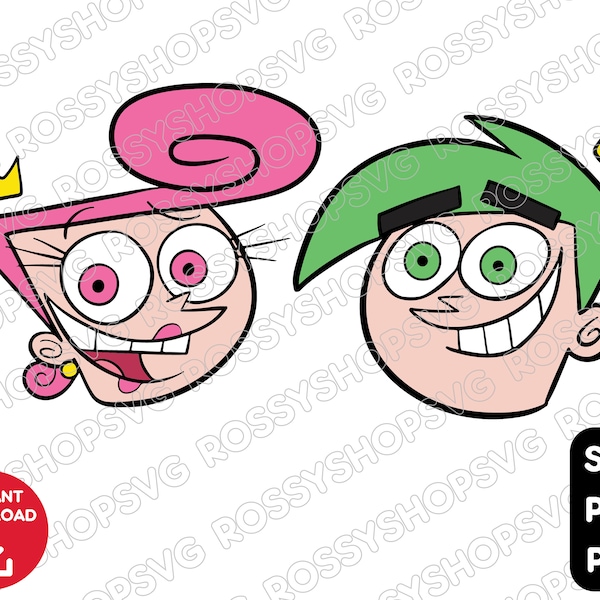 Fairly Oddparents Svg - Etsy