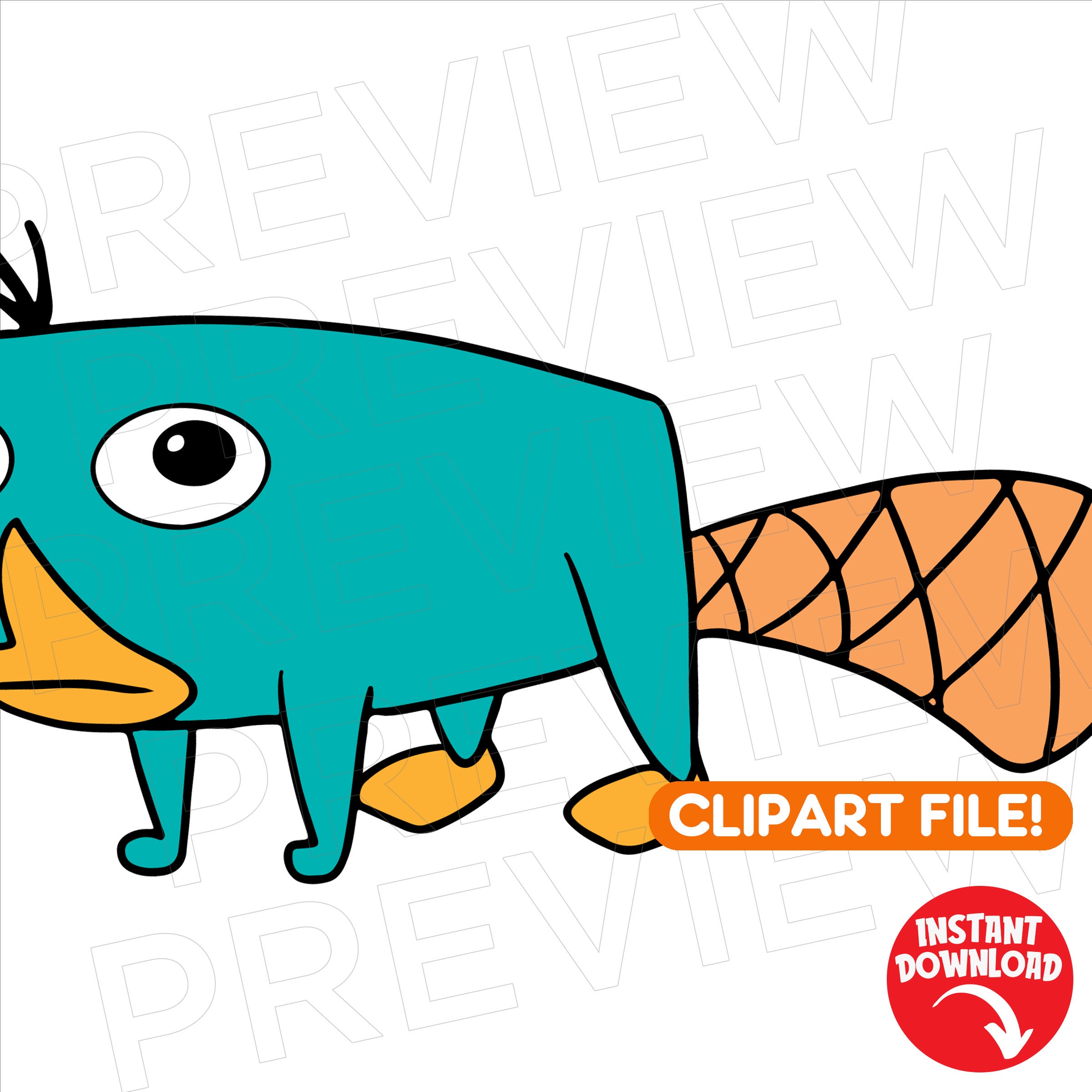 Perry The Platypus Face Wallpaper