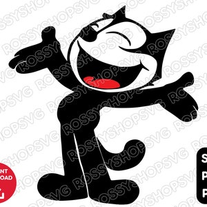 Felix the Cat SVG PNG PDF / T-shirt Svg / Cutting File / - Etsy Australia