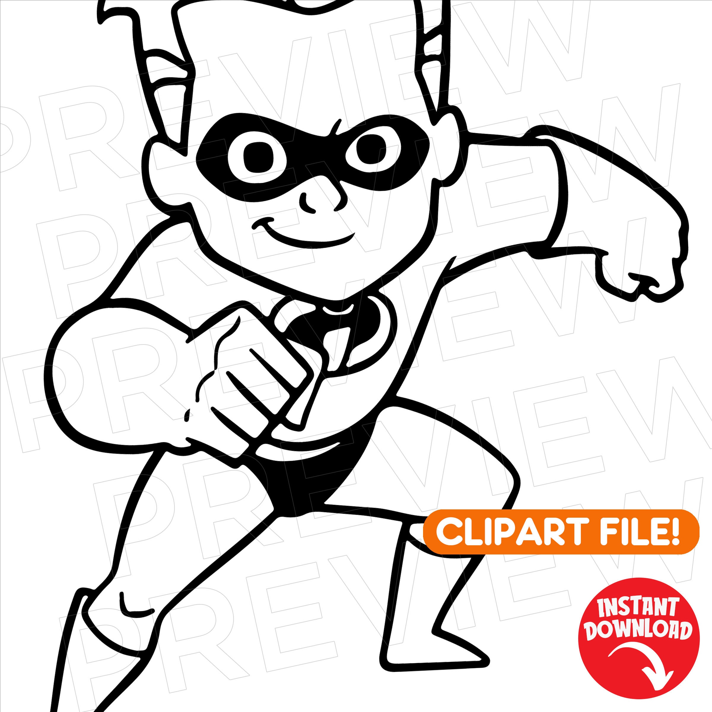 Dash Parr SVG the Incredibles SVG Disneyworld Svg Disneyland - Etsy ...