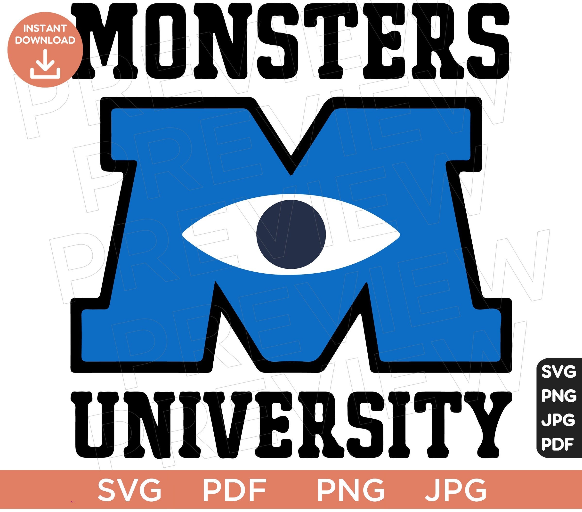 Monsters University Logo Png