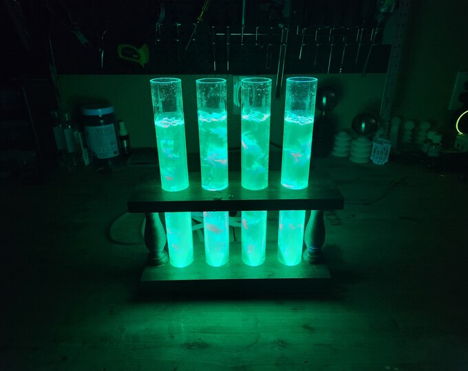 Bubbling Test Tubes - Frankenstein Mad Scientist Haunt Prop - Etsy