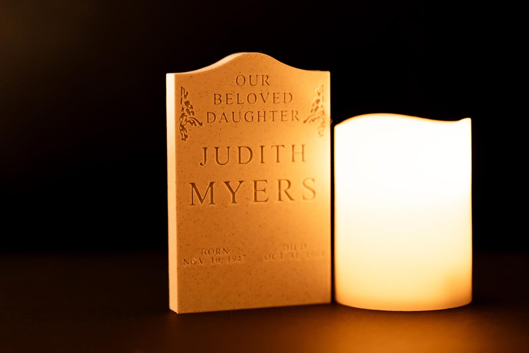 Judith Myers Tombstone - 3d Printed Miniature - Etsy