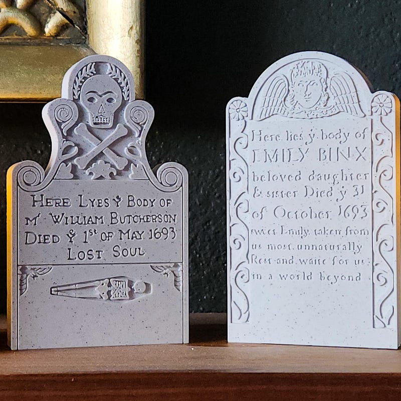 Miniature Tombstones - Etsy