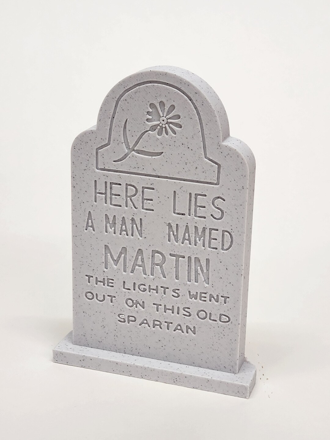Martin - Haunted Mansion Tombstone - 3d Printed Miniature - Etsy