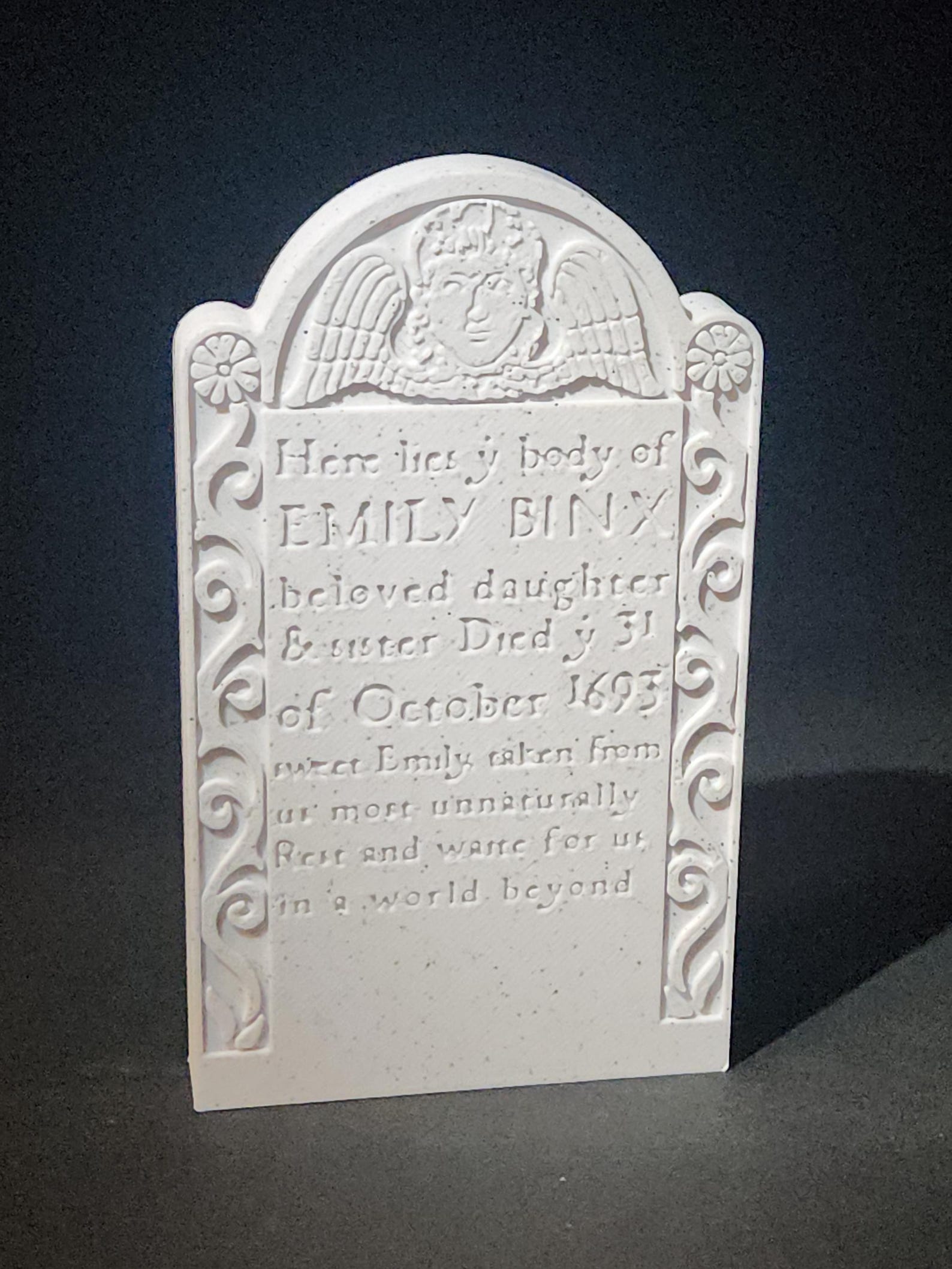 Hocus Pocus Tombstone Miniatures - Billy Butcherson & Emily Binx - Etsy