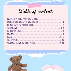 Crochet Pattern Crochet Lolita Headband With Chobits Ears Chii Cosplay ...