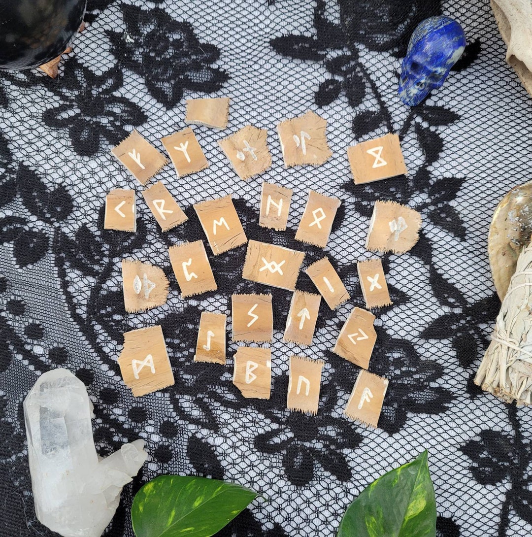 Snapping Turtle Shell Rune Set - Etsy