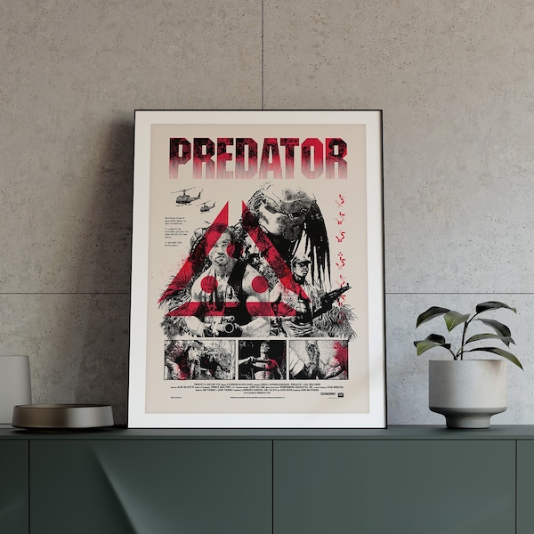 Predator 1987 Poster - Etsy