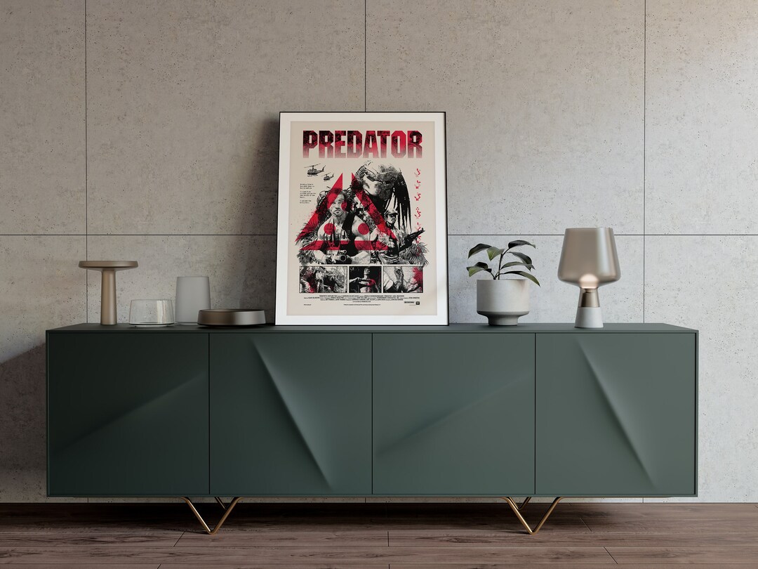 Predator 1987 Movie Poster - Etsy