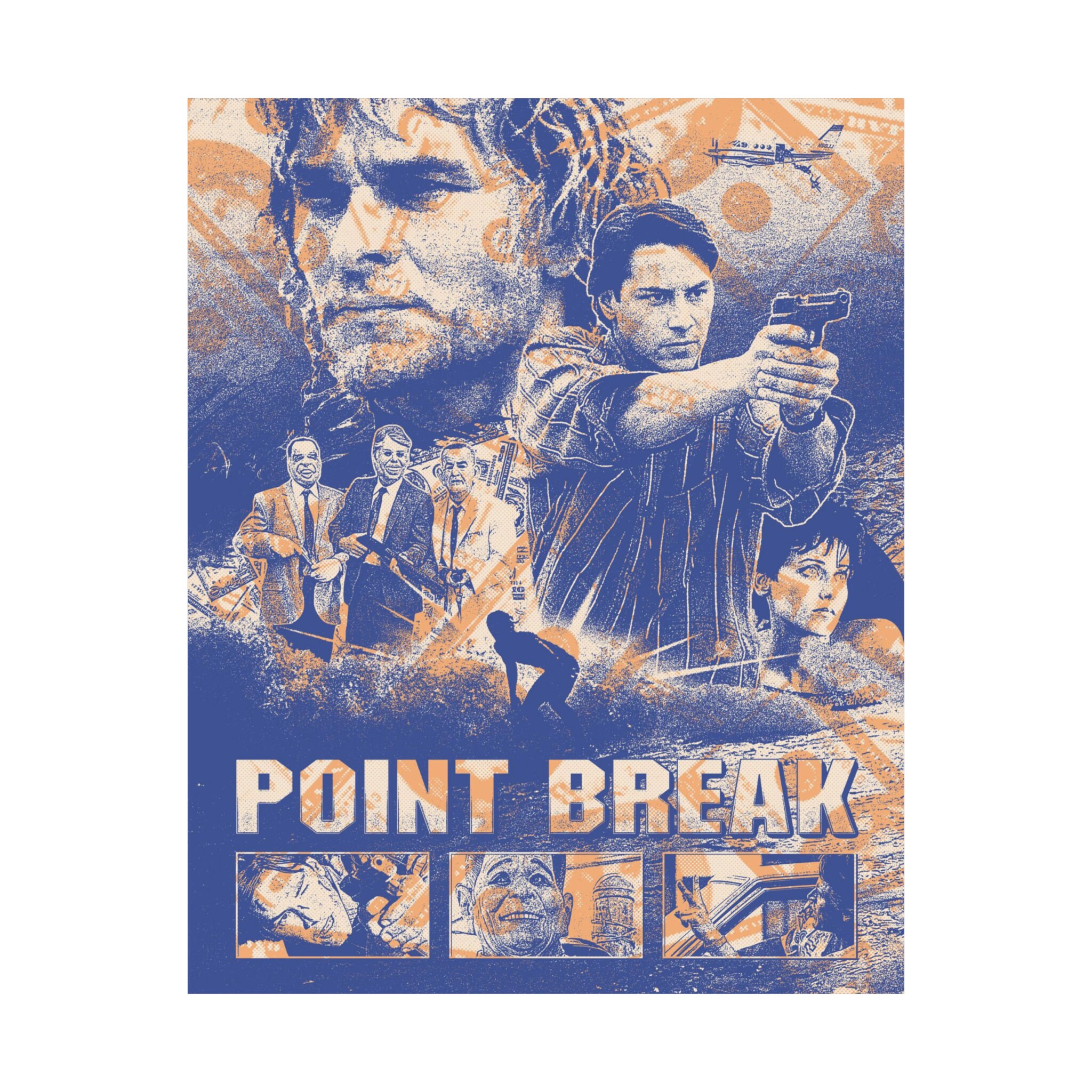 Point Break 1991 Movie Poster - Etsy