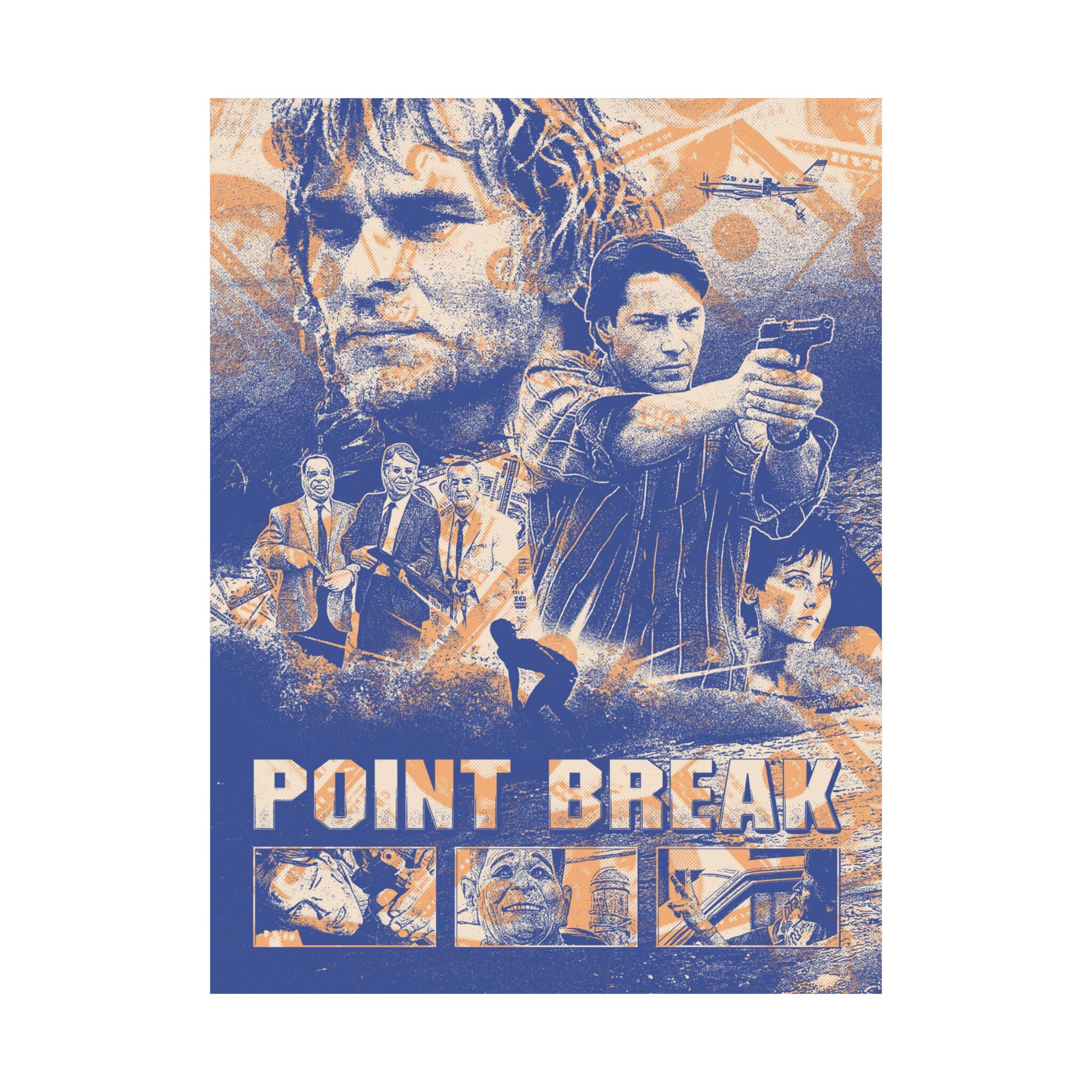 Point Break 1991 Movie Poster - Etsy