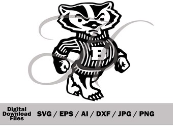 Lampasas Badgers Svg - Etsy Australia