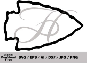 Arrowhead Svg - Etsy