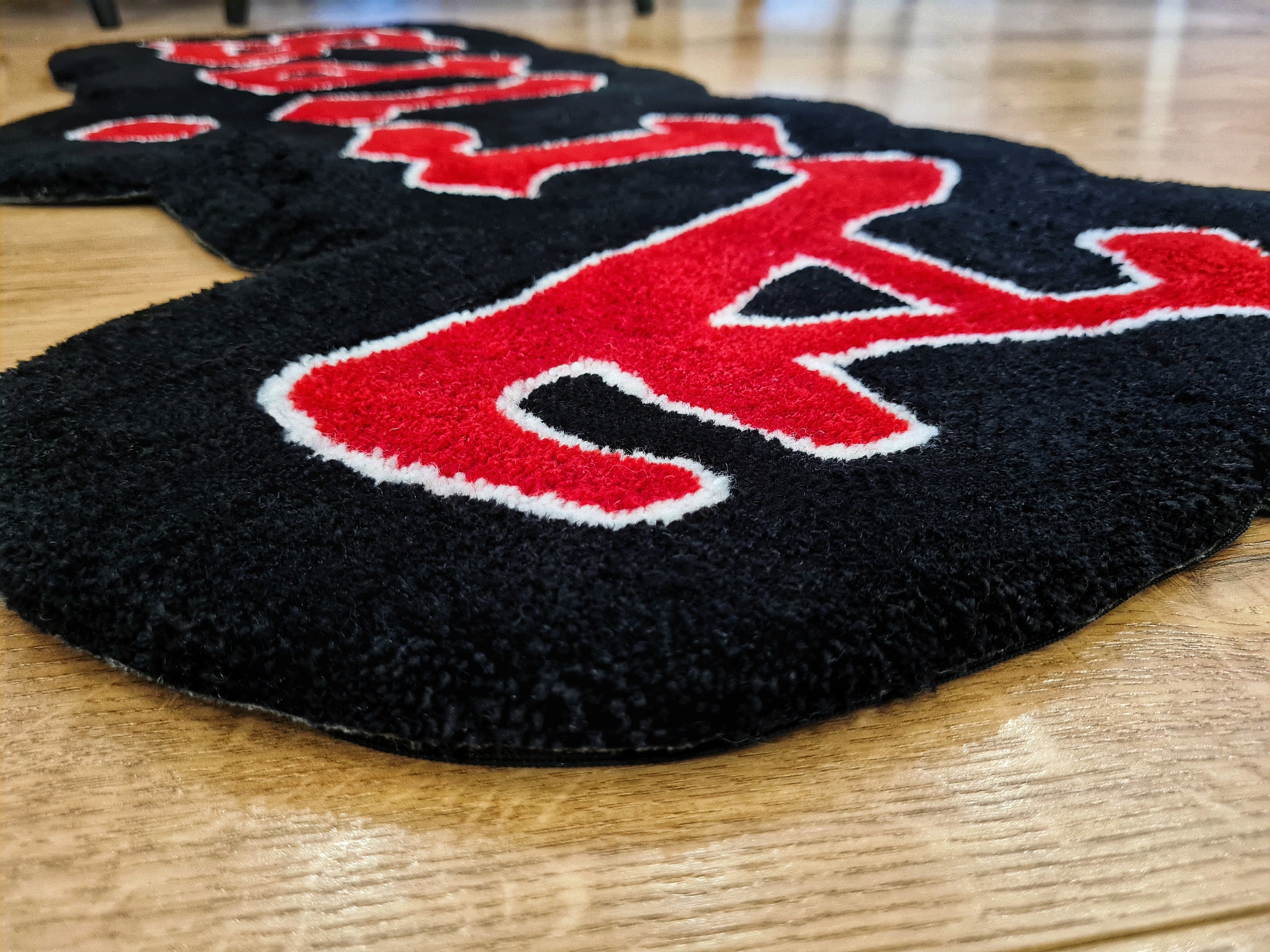 Custom Handmade Name Tufted Rug, You Can Customize Letters ...