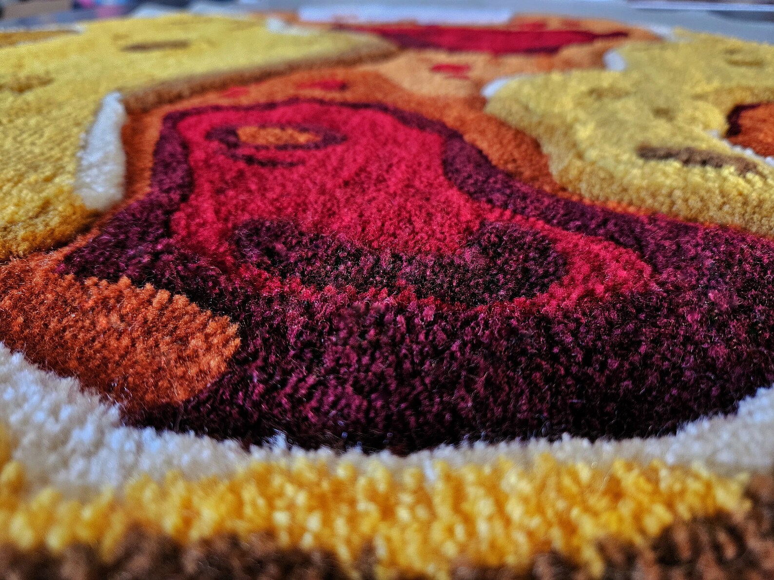 Handmade Mars Planet Tufted Rug With 3D Cut-out Design - Etsy