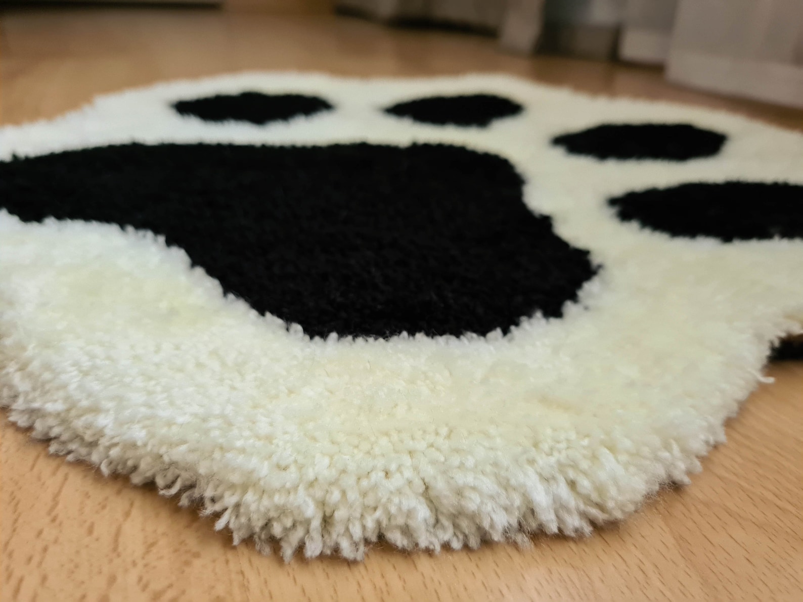 Handmade Animal Paw Print Rug for Pet Animal Cat Dog Home - Etsy