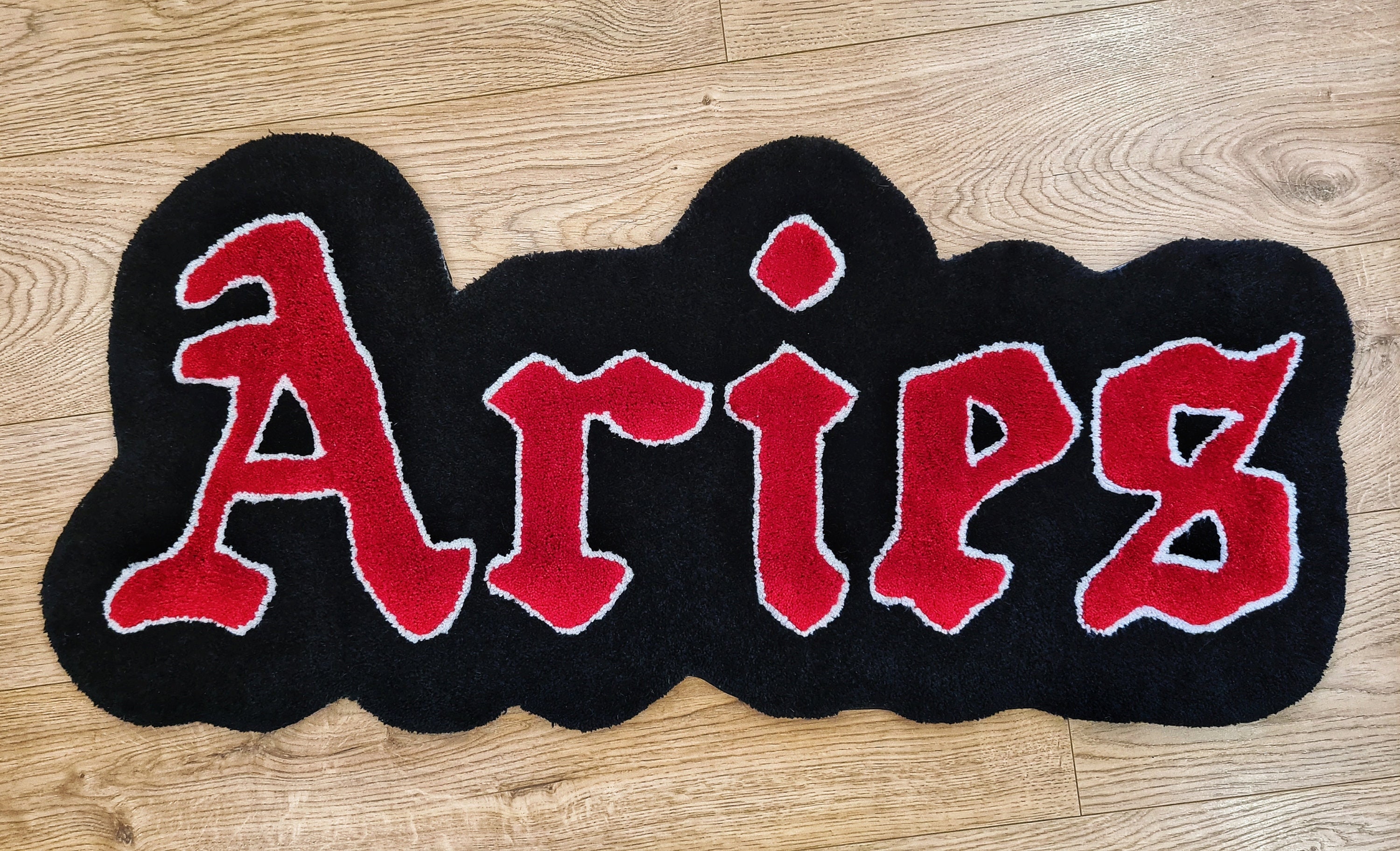 Custom Handmade Name Tufted Rug, You Can Customize Letters ...