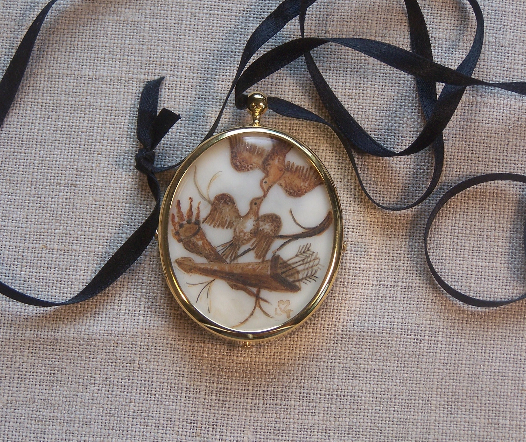 Quiver and Flame Pendant/brooch - Etsy