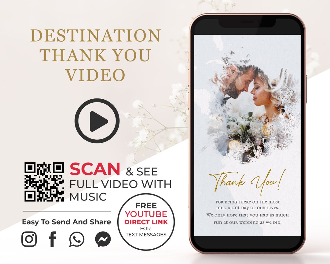 Destination Thank You Video Card, World Map Thank You Digital Card ...