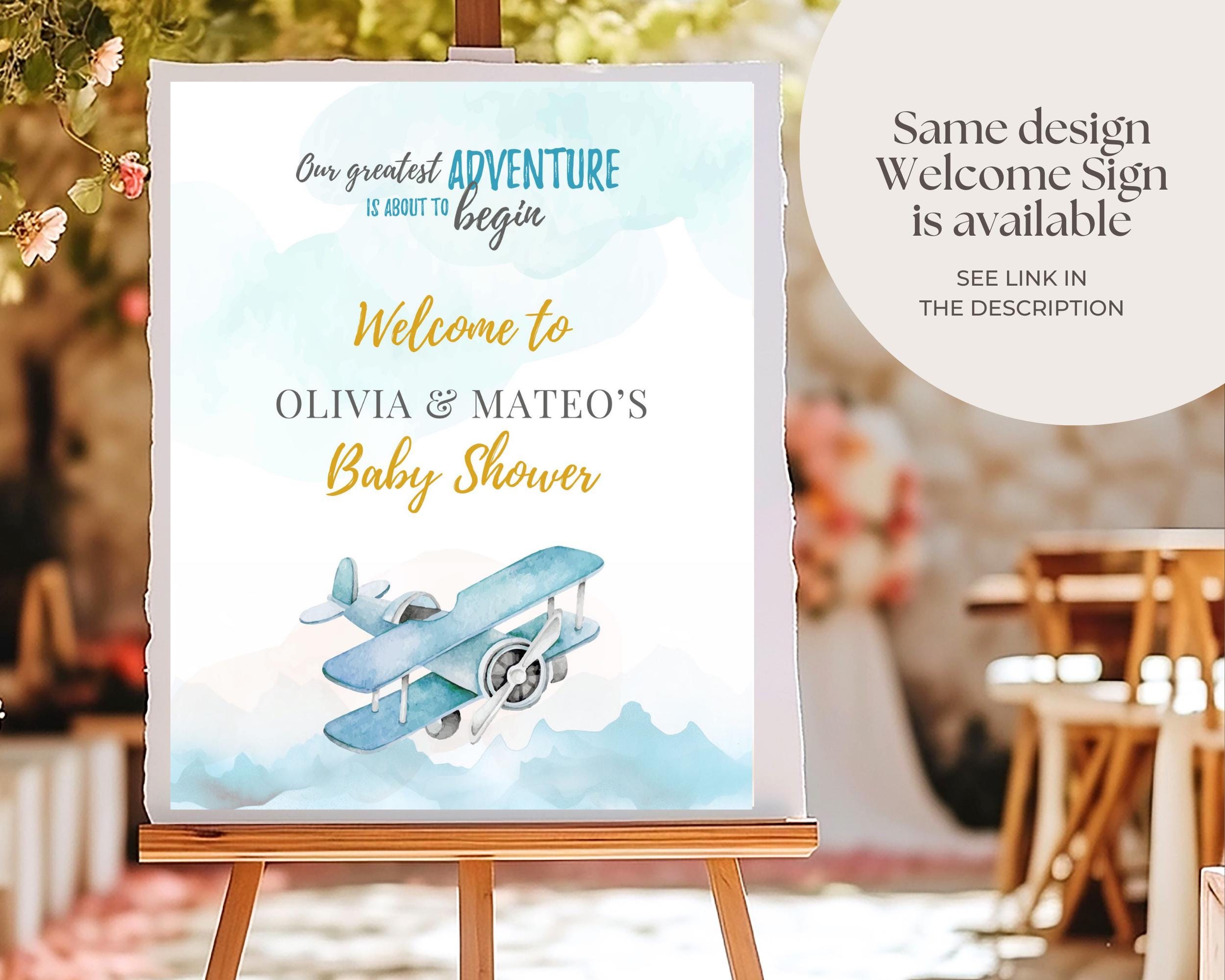 Our Greatest Adventure Baby Boy Shower Video Invitation, Adventure ...