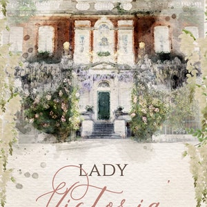 Regency Theme Bridal Shower Video Invitation, Wisteria Birthday Invite ...