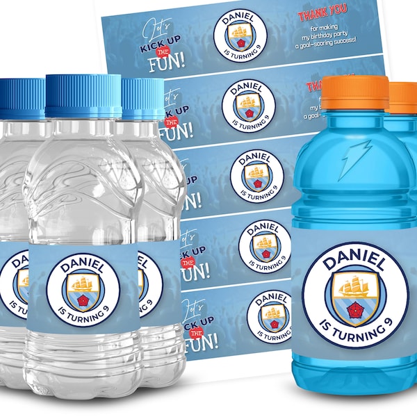 Manchester City Water - Etsy
