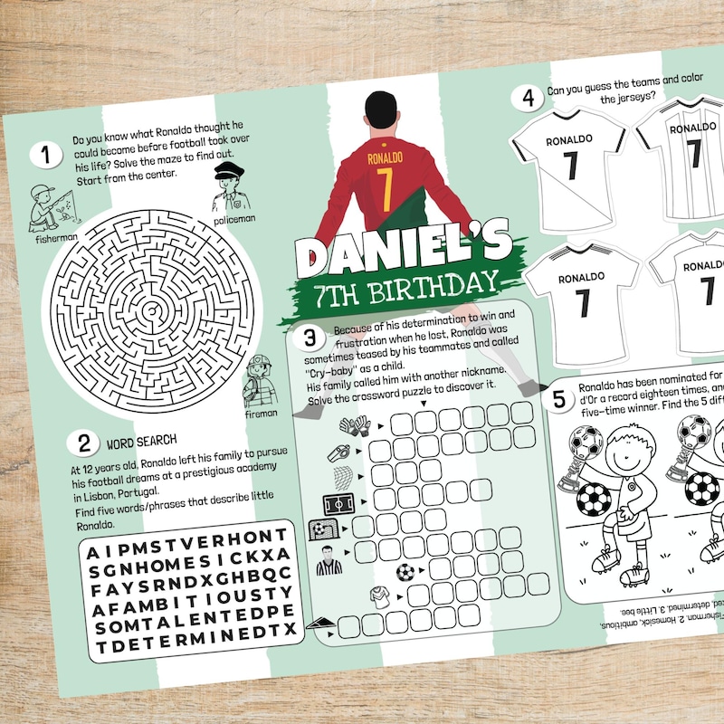 Ronaldo Sheet - Etsy
