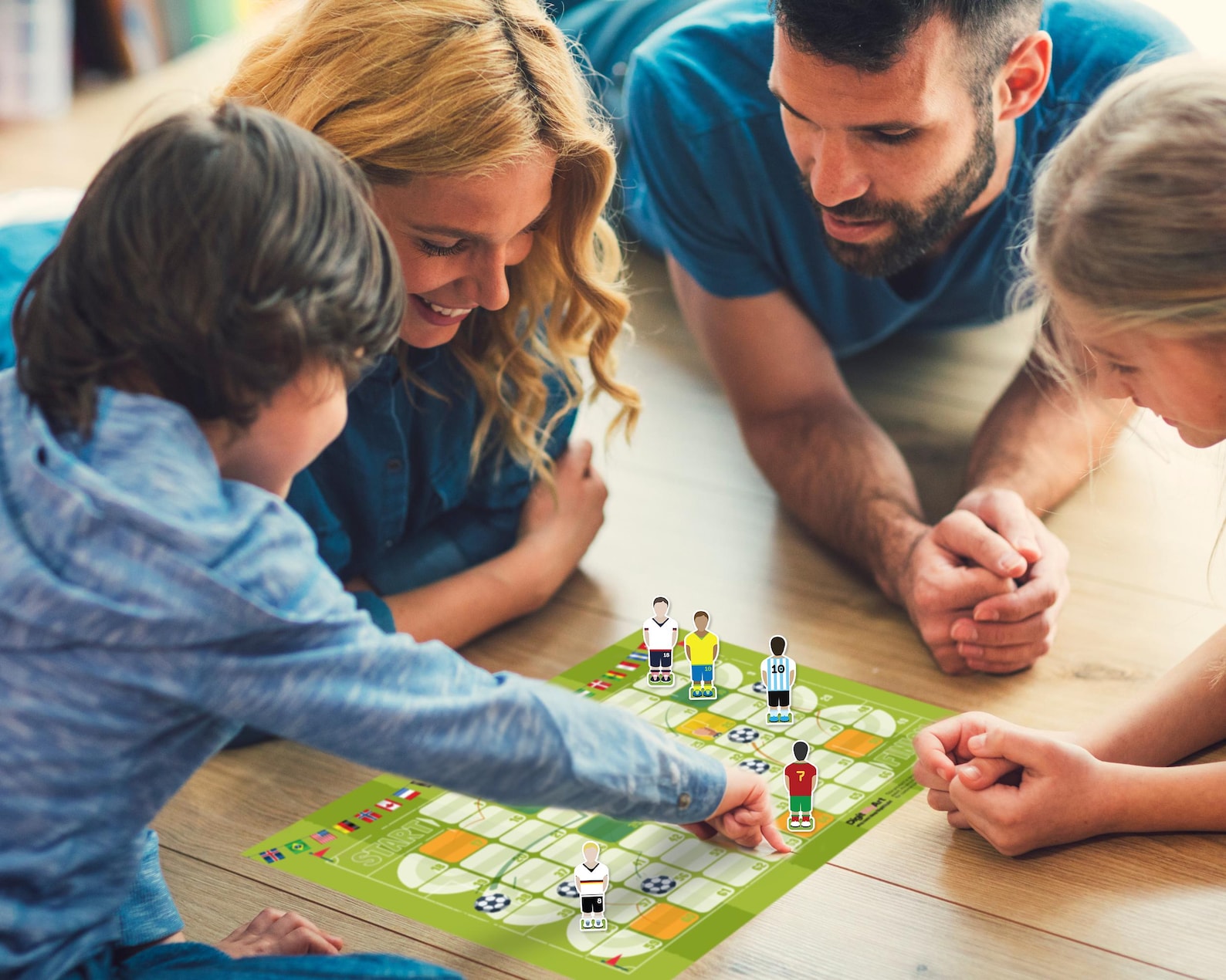 Soccer World Cup Board Game, Soccer Birthday Activity Game, Soccer ...