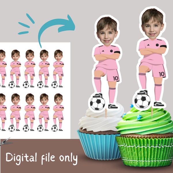 Inter Miami Cake Topper - Etsy