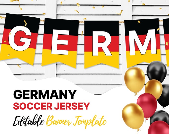 German Inspired Oktoberfest Fall Festival Pennant-style DIY Banner ...
