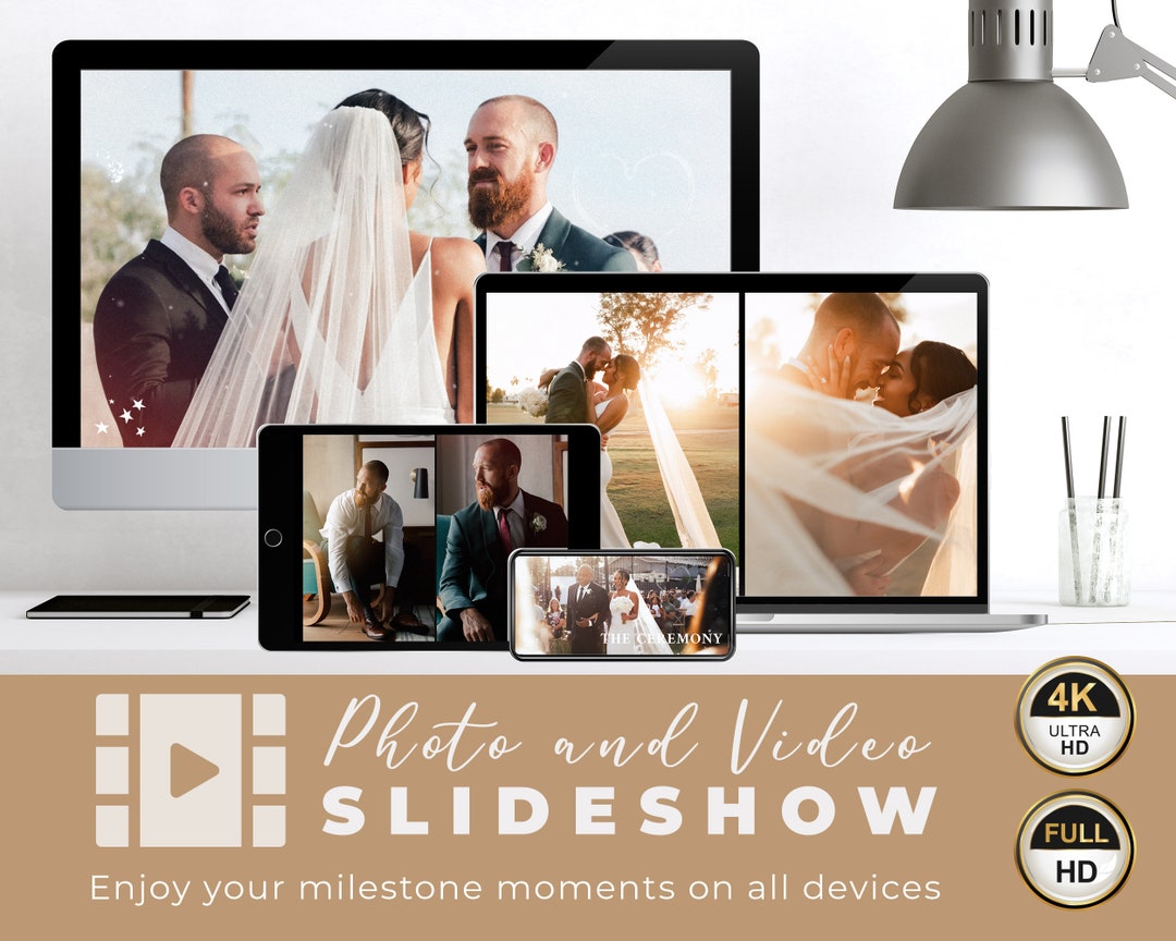 Personalized Video Slideshow, Modern Custom Photo Slideshow With Music ...
