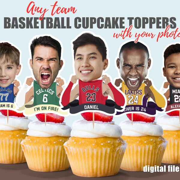 Basketball Cake Topper - Etsy