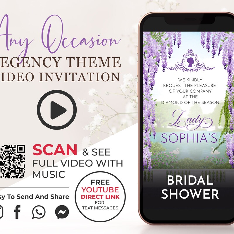 Regency Invite - Etsy