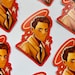 Castiel Original Matte Finish Vinyl Sticker, Durable Waterproof 3 ...