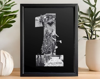 Custom Memory Collage PERSONALIZED Thoughtful Digital Print | Unique ...