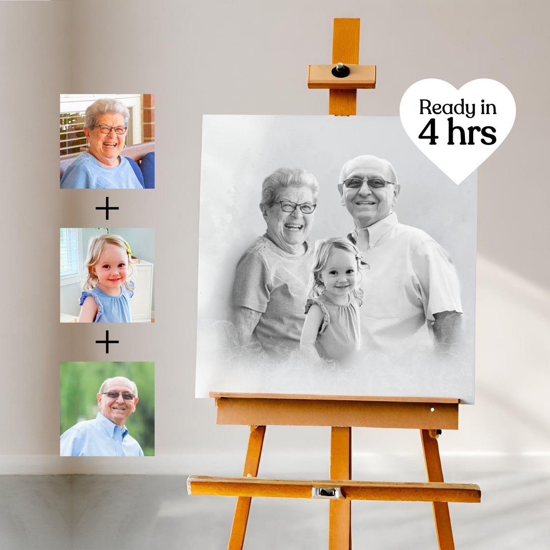 Add Deceased Loved Ones to Photo Fast, UNLIMITED Revisions, Merge ...