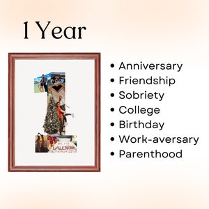 Custom Memory Collage PERSONALIZED Thoughtful Digital Print | Unique ...