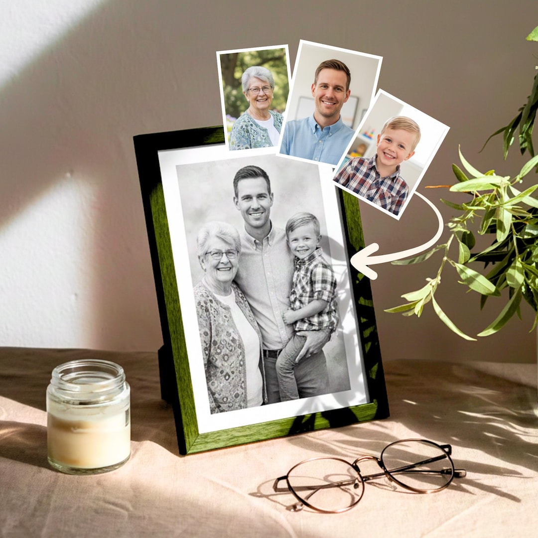 Add Deceased Loved Ones to Photo Fast, UNLIMITED Revisions, Merge ...
