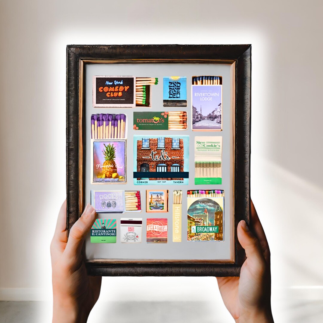 CUSTOM MATCHES Art | PERSONALIZED Thoughtful Digital Matchbook Print ...