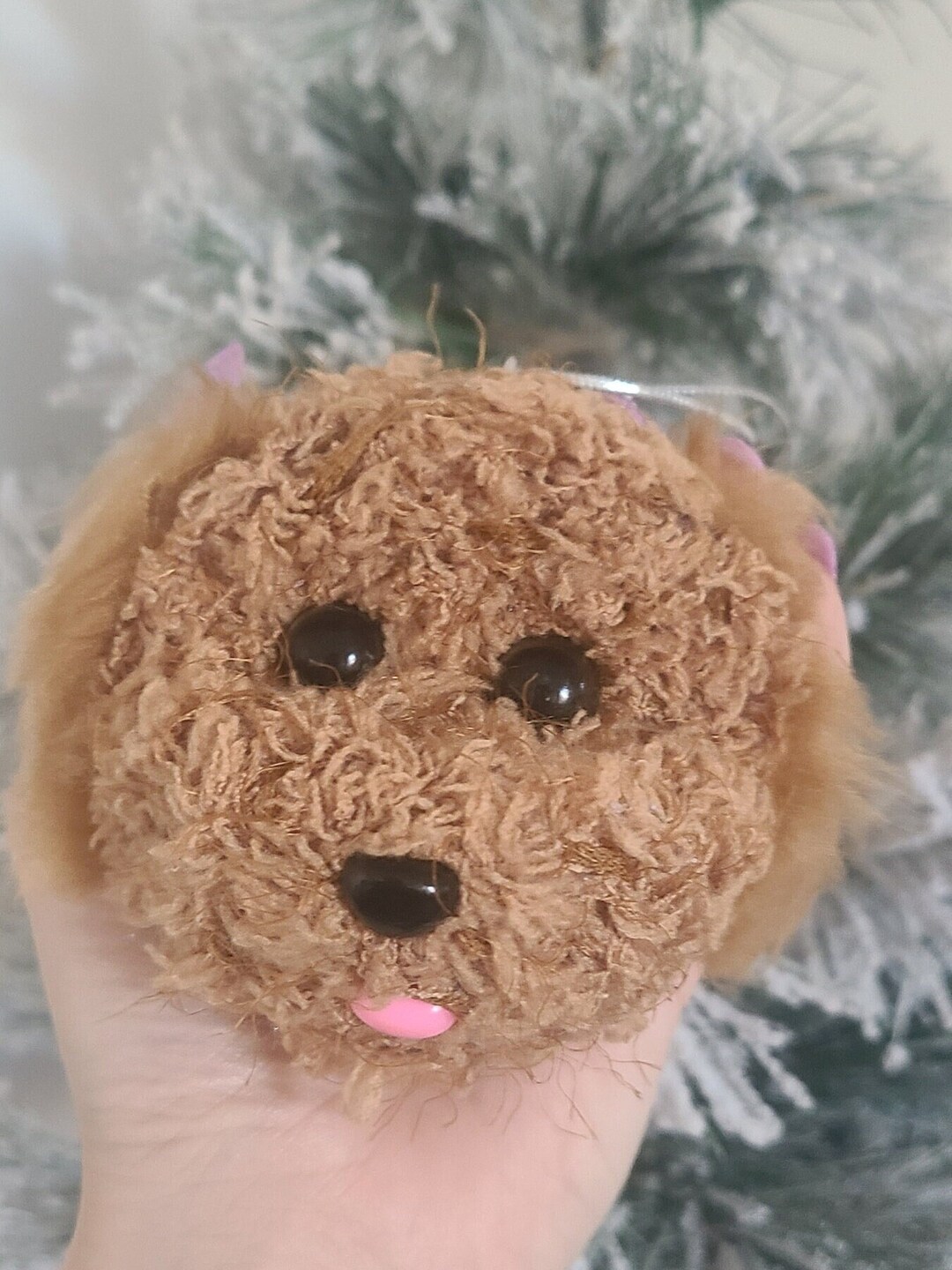 Cockapoo. Little Brown Dog. Golden Brown Cockapoo. Ornament Collection ...