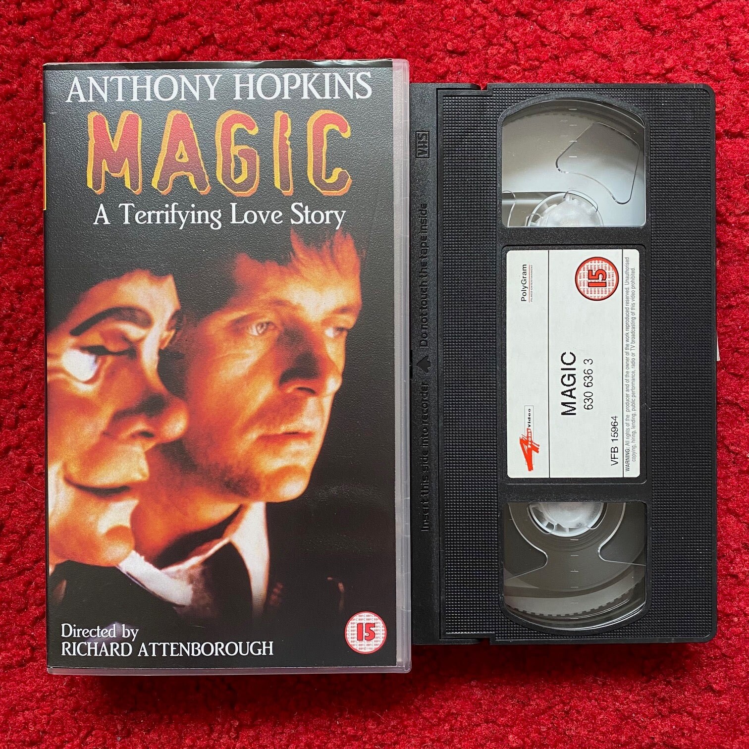Magic VHS Video 1978 6306363 / Horror VHS Video Tape / Horror Video ...