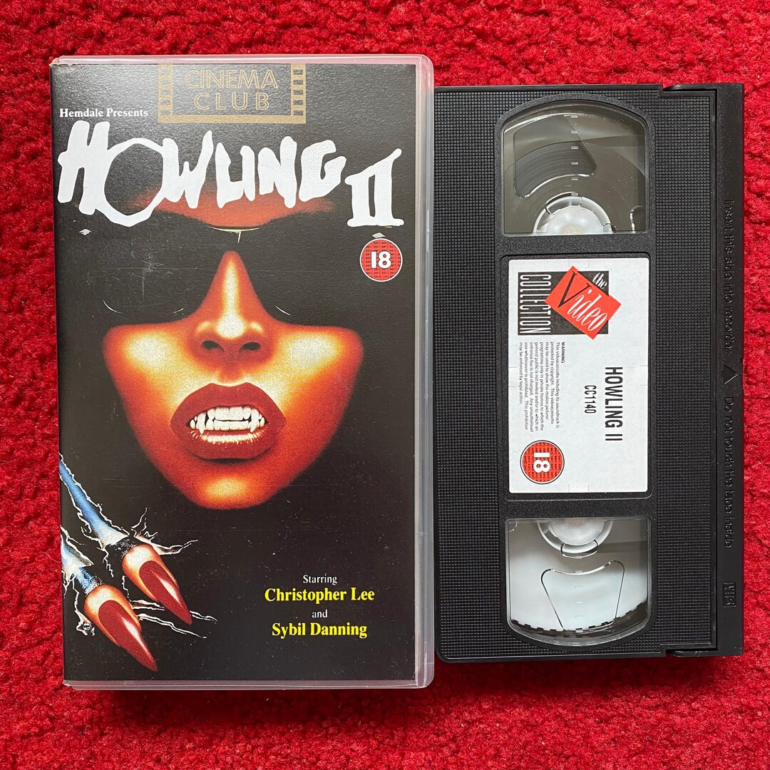 Howling 2 VHS Video 1985 Cc1140 / Horror VHS Video Tape / Horror Video ...