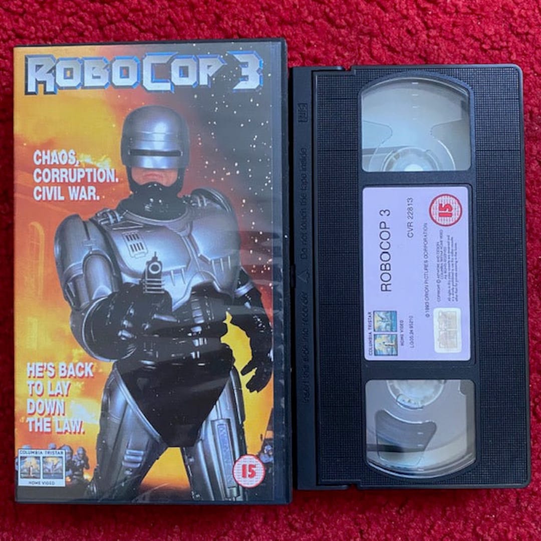 Robocop 3 VHS Video 1993 Cvr22813 / Horror VHS Video Tape / - Etsy