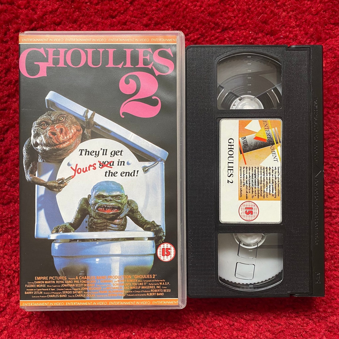 Ghoulies 2 VHS Video 1988 Evs1018 / Horror Vhs Video Tape / Horror ...